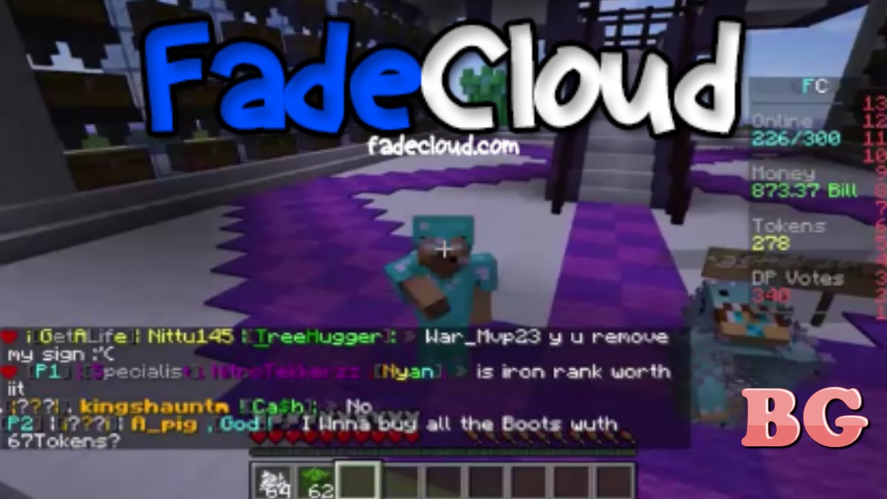 Minecraft Server Reavel - Fadecloud Prison - YouTube