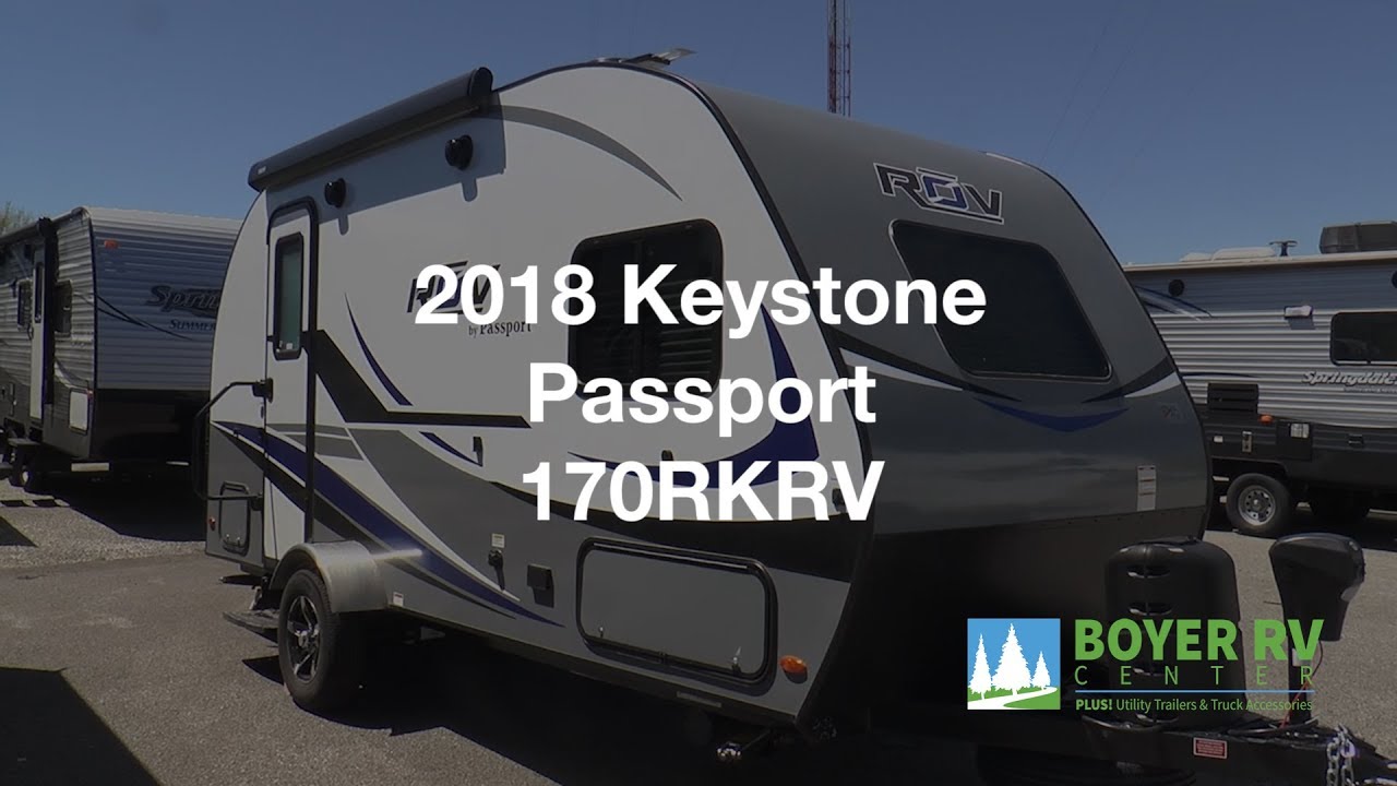 2018 Keystone Passport 170RKRV Walkthrough | Boyer RV Center - YouTube