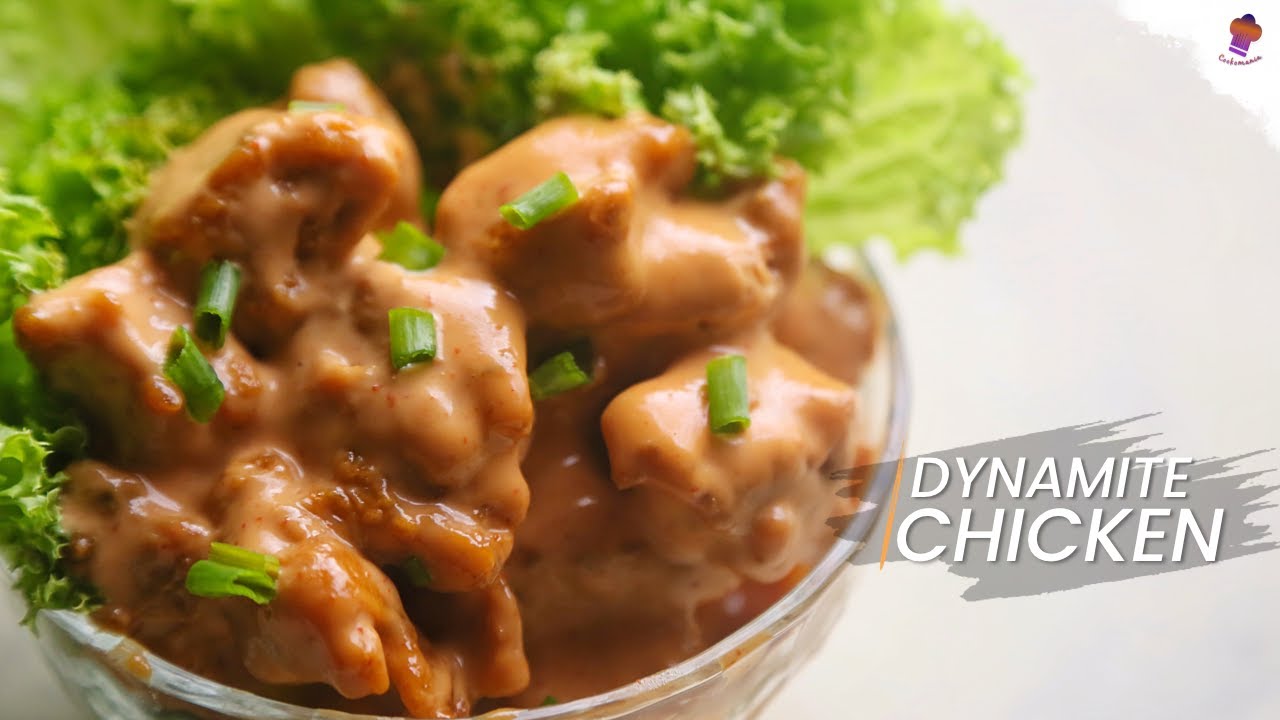 Dynamite Chicken | Chicken Dynamite Recipe | Easy Chicken Starters ...