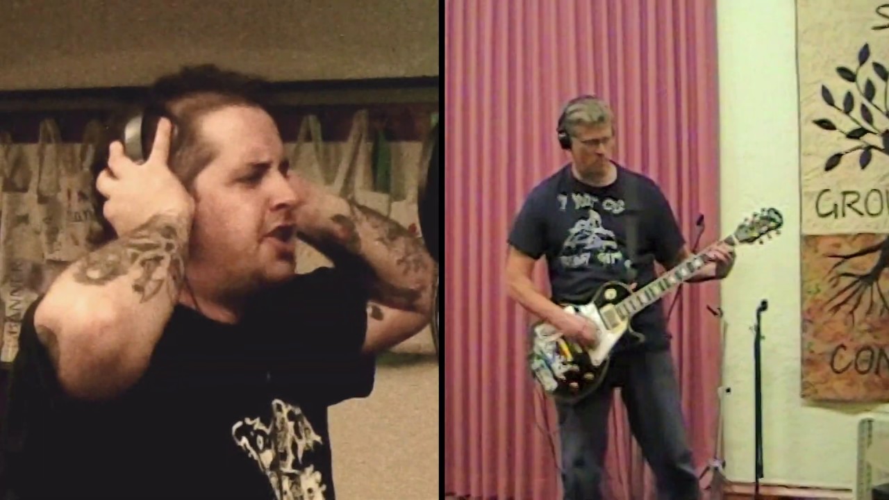 POTBELLY punk band - "Your God" ARCHIVE STUDIO FOOTAGE - hardcore punx ...