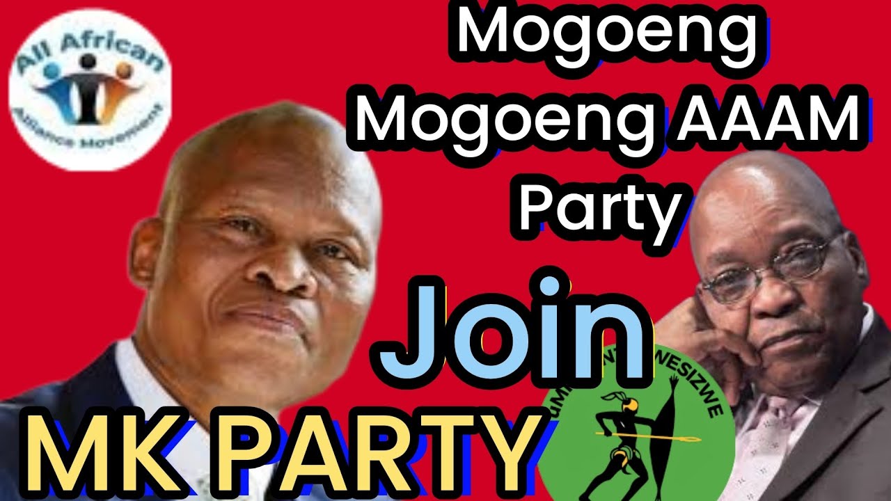 Mogoeng mogoeng AAAM party join force's with MK Party. - YouTube