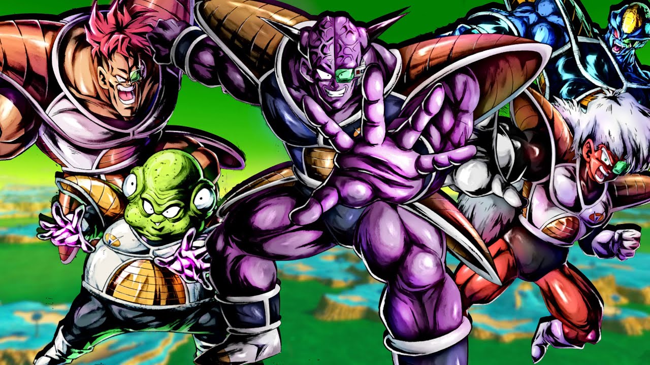 Extreme Ginyu Force Team Showcase (598% 3*) || Dragon Ball Legends ...