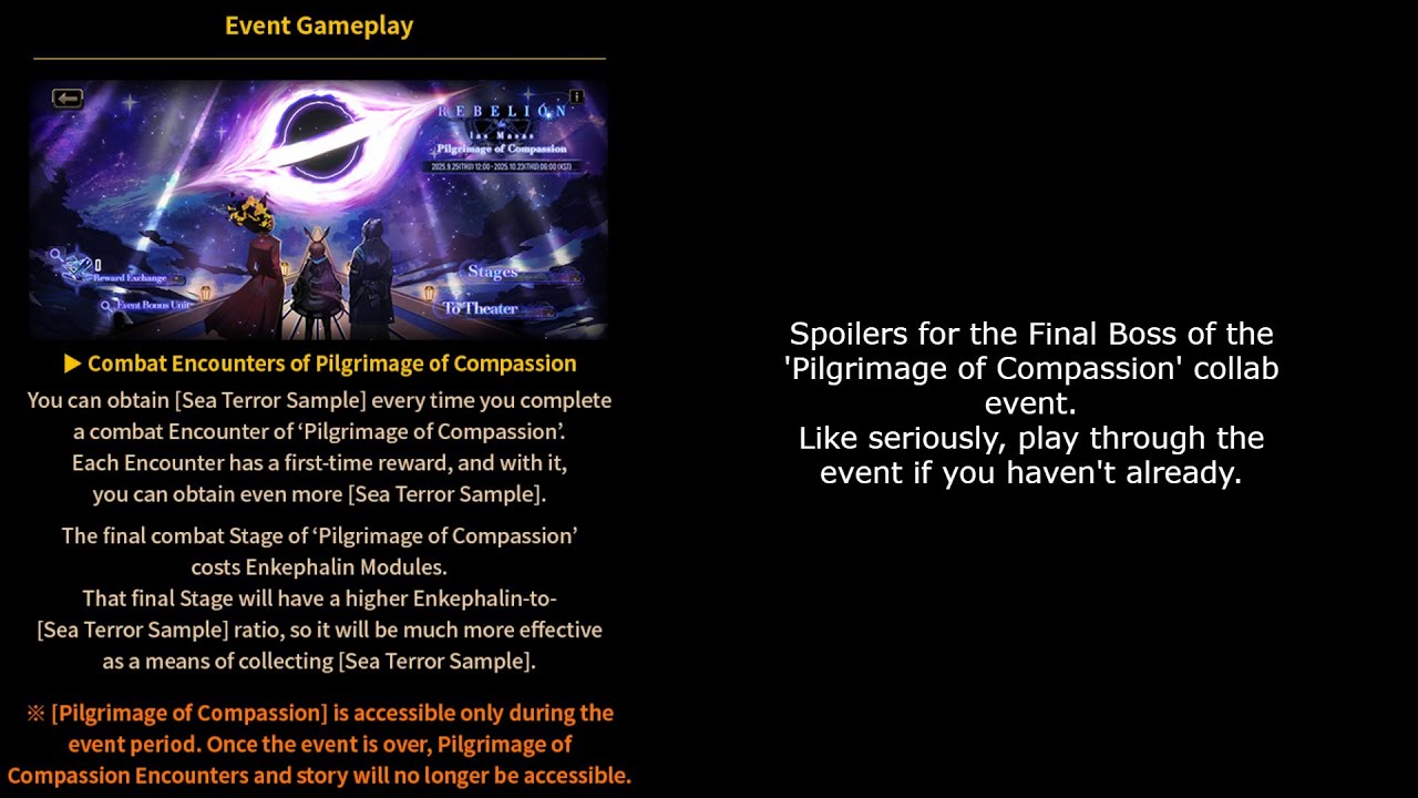 Limbus Company - Pilgrimage of Compassion Event Boss - Cinq Outis Solo ...