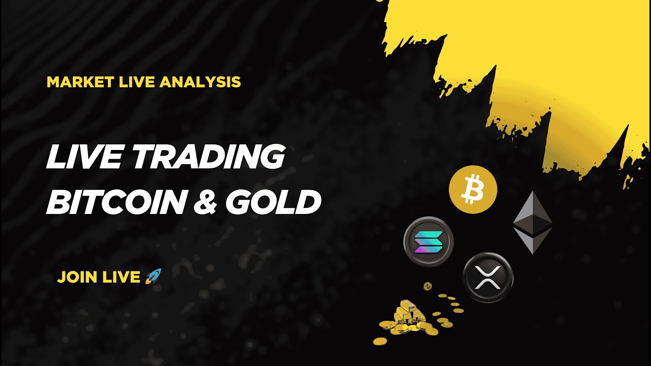 Gold & Crypto Live Intraday Trading🔴 | Bitcoin, Ethereum, Gold Price Levels & Targets - YouTube