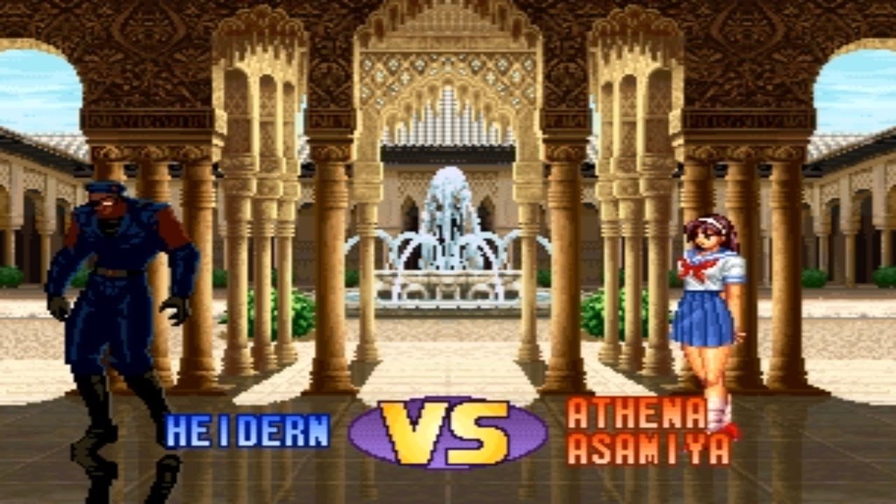 [TAS] Heidern VS Athena (KoF '98) - YouTube