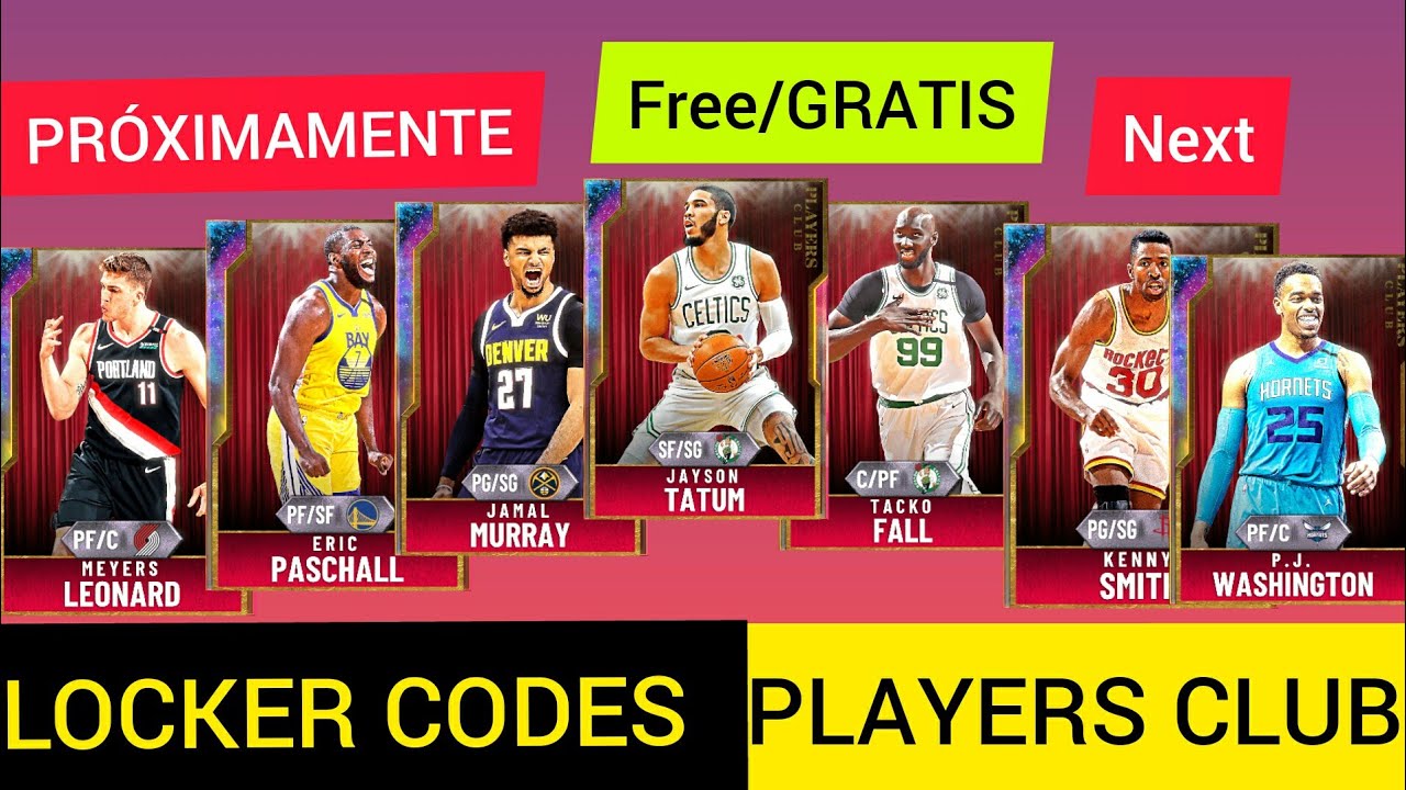 PLAYERS CLUB NUEVOS JUGADORES EN LOCKER CODES NBA2K20 MyTEAM - YouTube