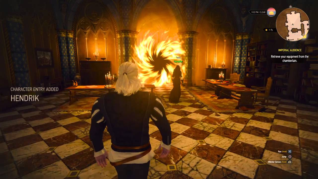 The Witcher 3 - Portal Travel - YouTube