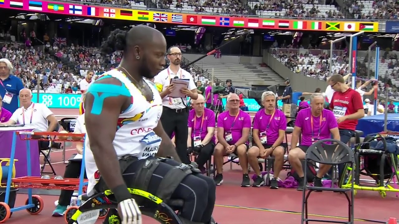 Mauricio Valencia|Bronze Men's Shot Put F34 | Final | London 2017 World ...
