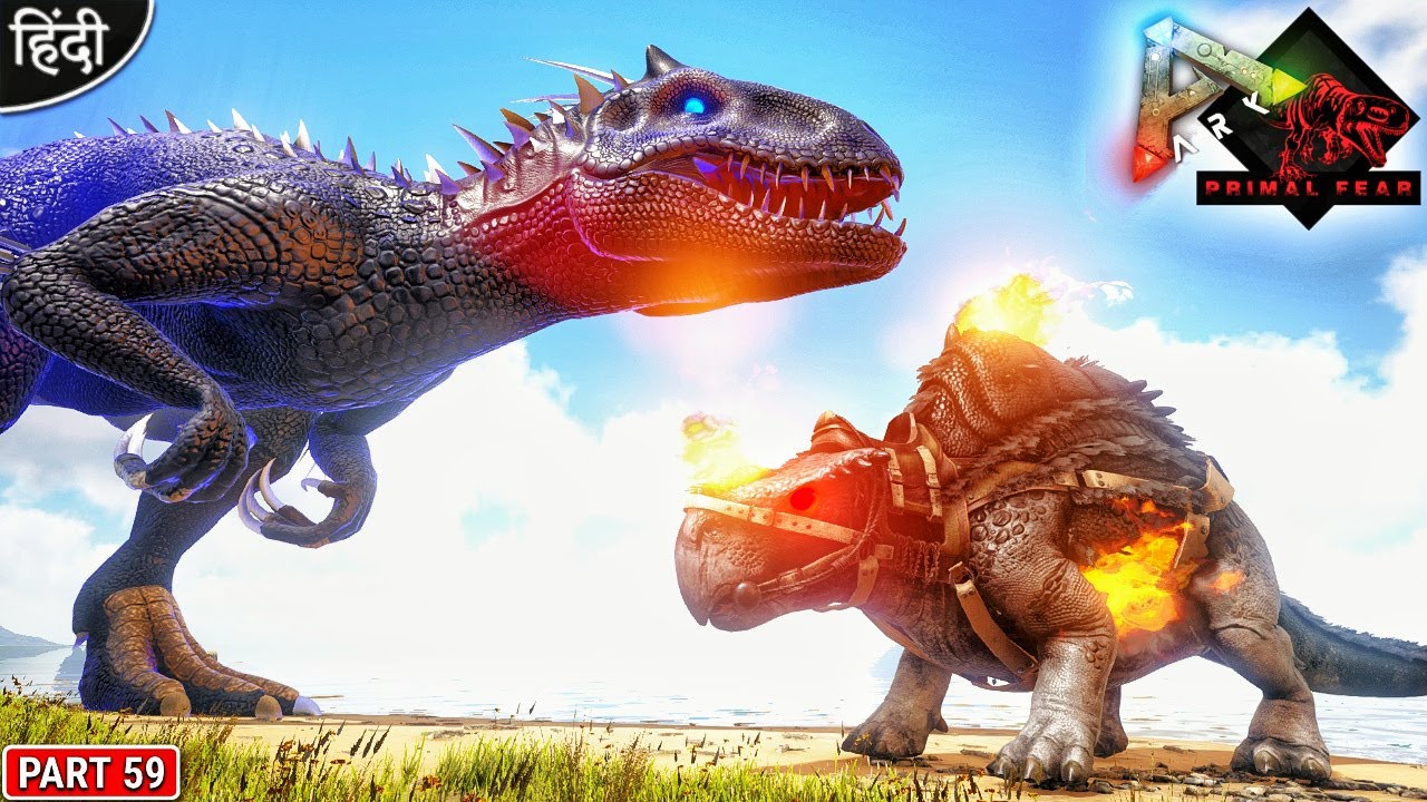 Demonic Morellatops VS Last Boss 🔥 : Primal Fear is Back : ARK Survival ...