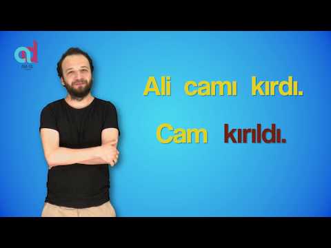Etken - Edilgen | Active - Passive |  Learn Turkish | #3