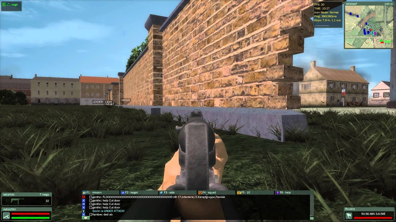 WWII OnLine. BattleGround Europe [34]. - YouTube