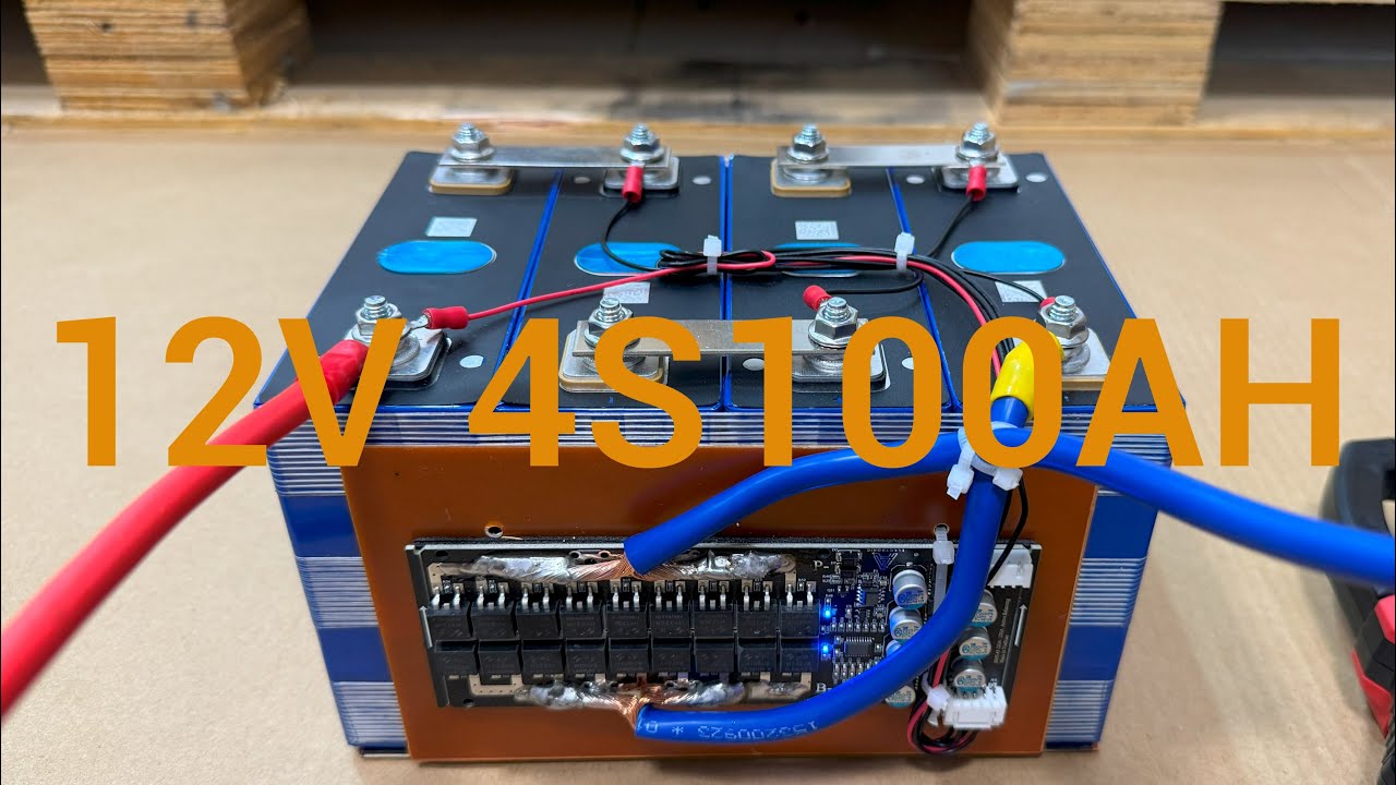 12V 4S 100Ah đóng từ 4 cell 3.2V 104Ah Lifepo4 GUOXUAN HIGH-TECH POWER ...
