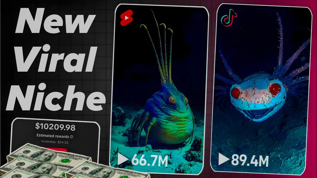 New AI ‘Sea Creature’ Niche Makes $40k/Month : Create Viral TikTok ...