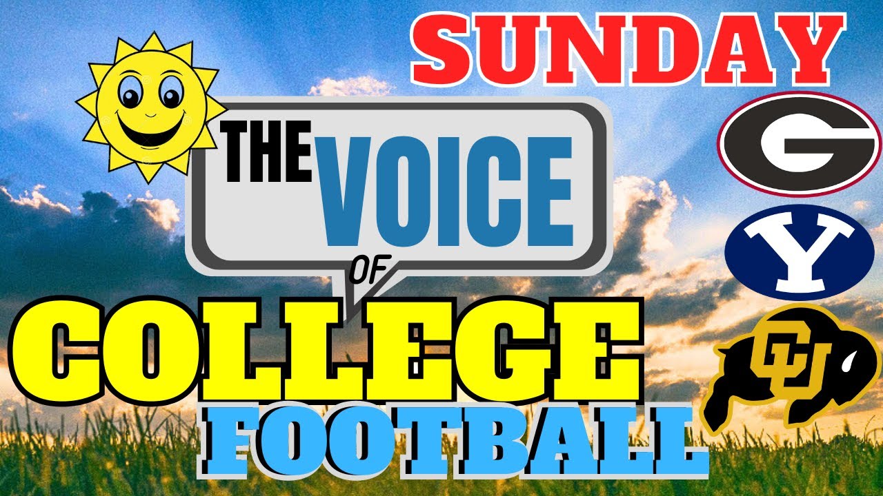 THE Sunday College Football Call-In Show - WEEK 13 - YouTube