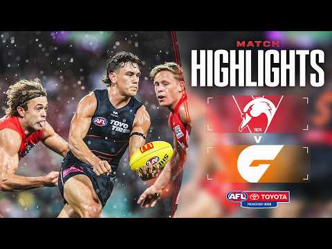 Sydney Swans v GWS Giants Highlights | Round 6, 2026 | AFL