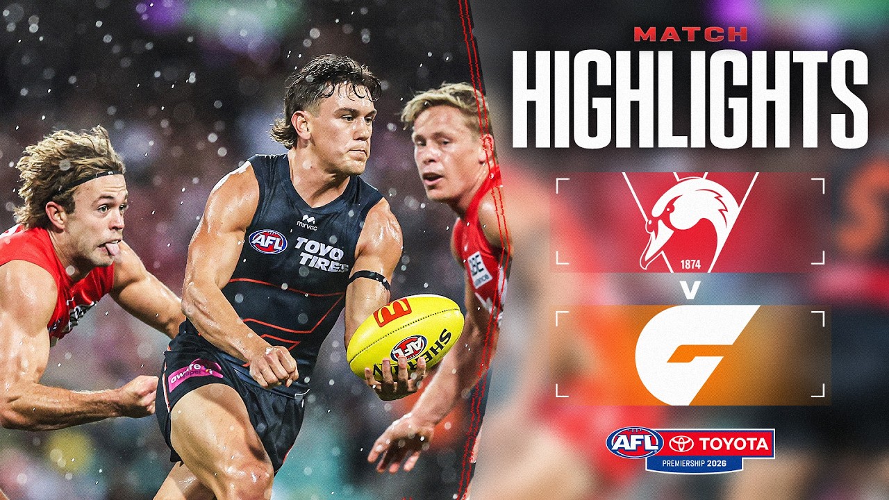 Sydney Swans v GWS Giants Highlights | Round 6, 2026 | AFL - YouTube