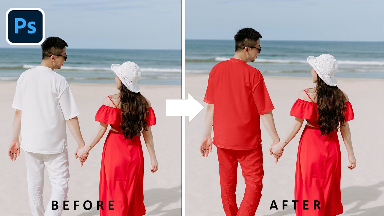 Use Gradient Map to Match Colors in Photoshop - YouTube