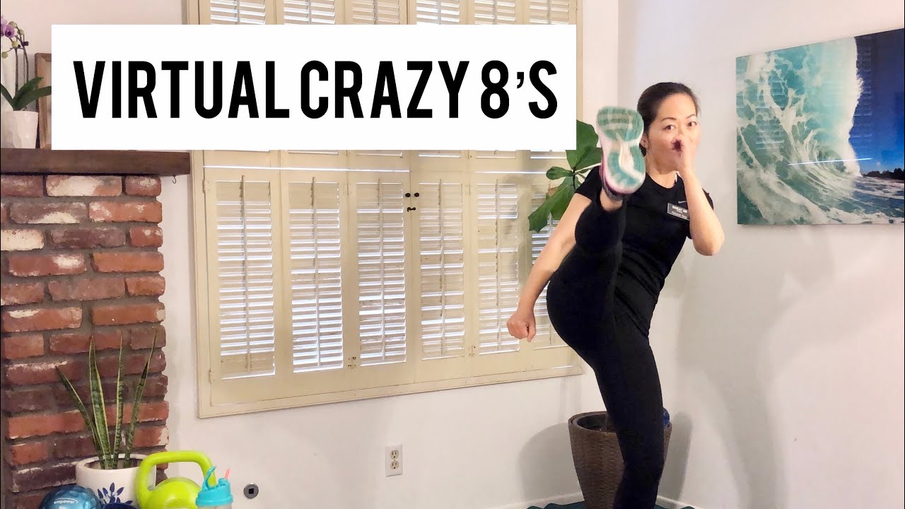 Virtual Crazy 8’s | Sweat SB Fitness - YouTube