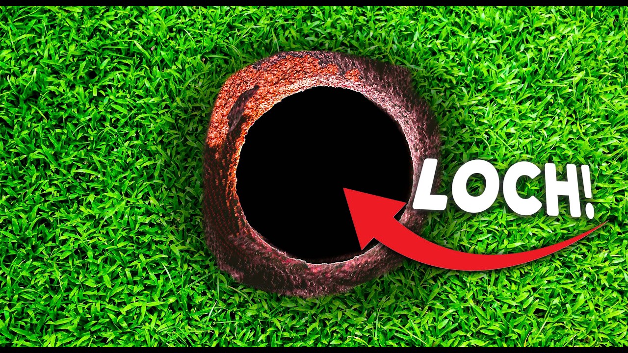 Warum du NIEMALS ein Loch in deinen Garten graben solltest... - YouTube