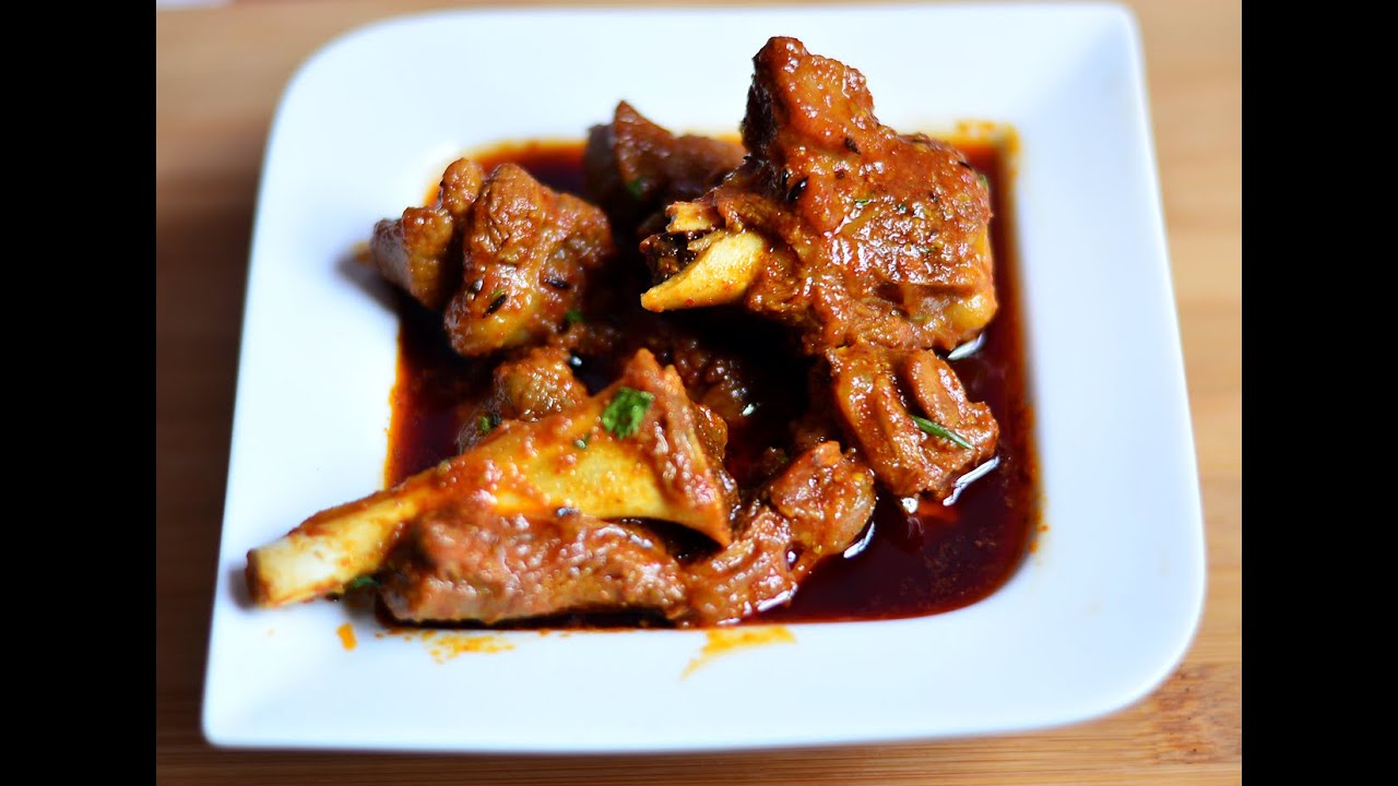 Mutton Rogan Josh Recipe | Mutton Curry @ Guru's Cooking - YouTube