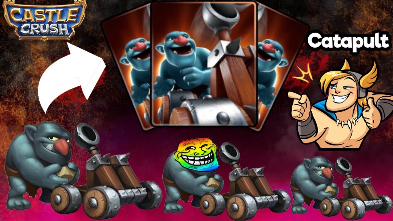 So many Catapult Making Funny Moments! - Castle Crush Funny Gameplay ...