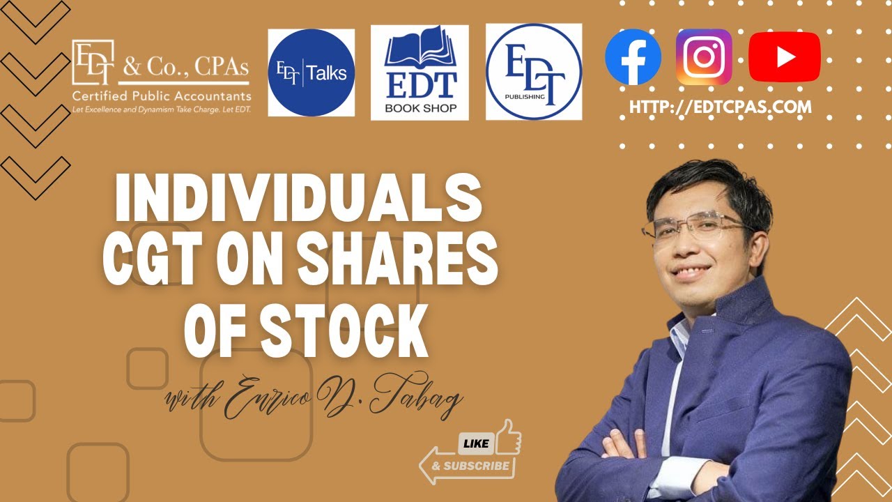 INDIVIDUALS - CGT on Shares of Stock - YouTube