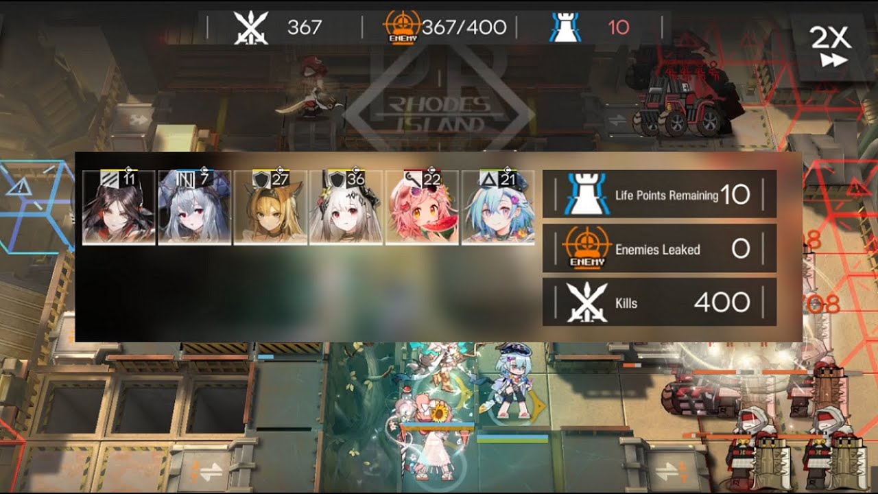 6 Step AFK Annihilation 23 | Arknights Mountain-Ringed Border Town ...