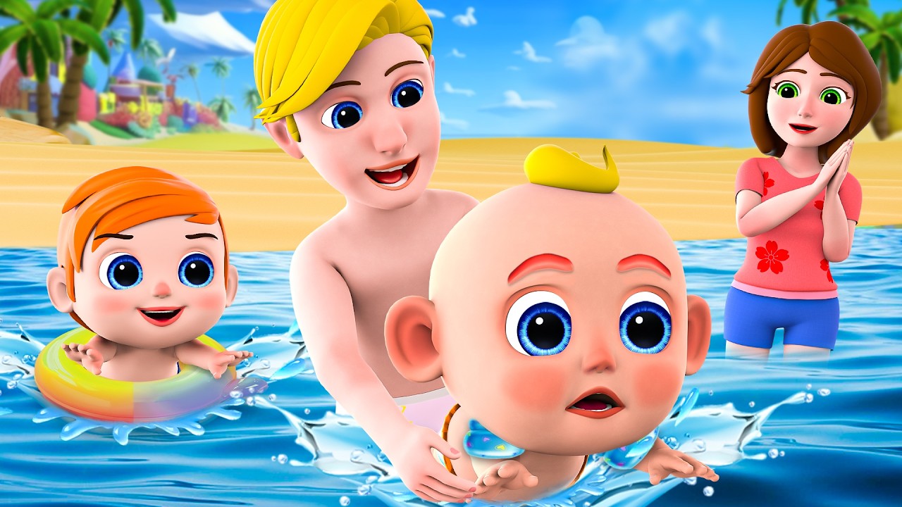 Beach Day 🌊 | Fun Day at the Beach | Summer Song + More Nursery Rhymes ...