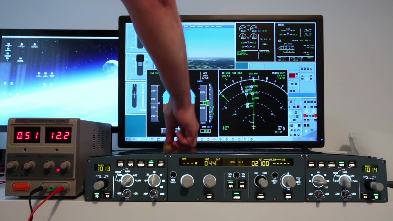Test FCU-A320 (Part-2) - YouTube