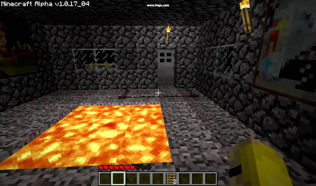 MineCraft: How to Craft Ladders - YouTube