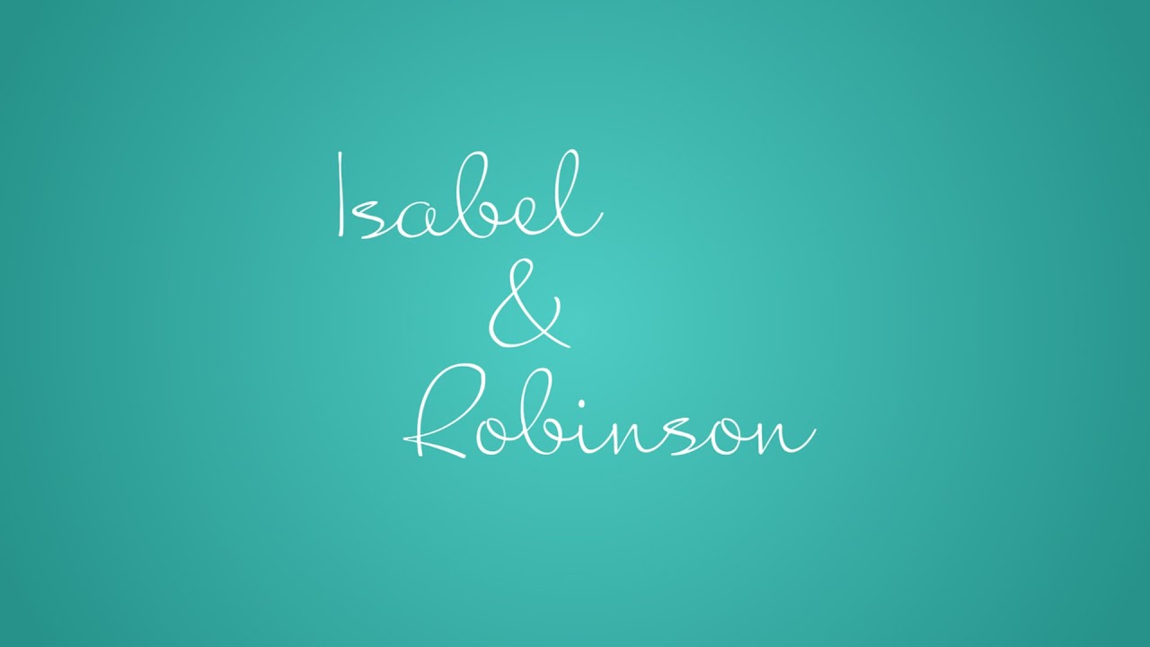 Boda Isabel & Robinson | Tráiler (2014) - YouTube