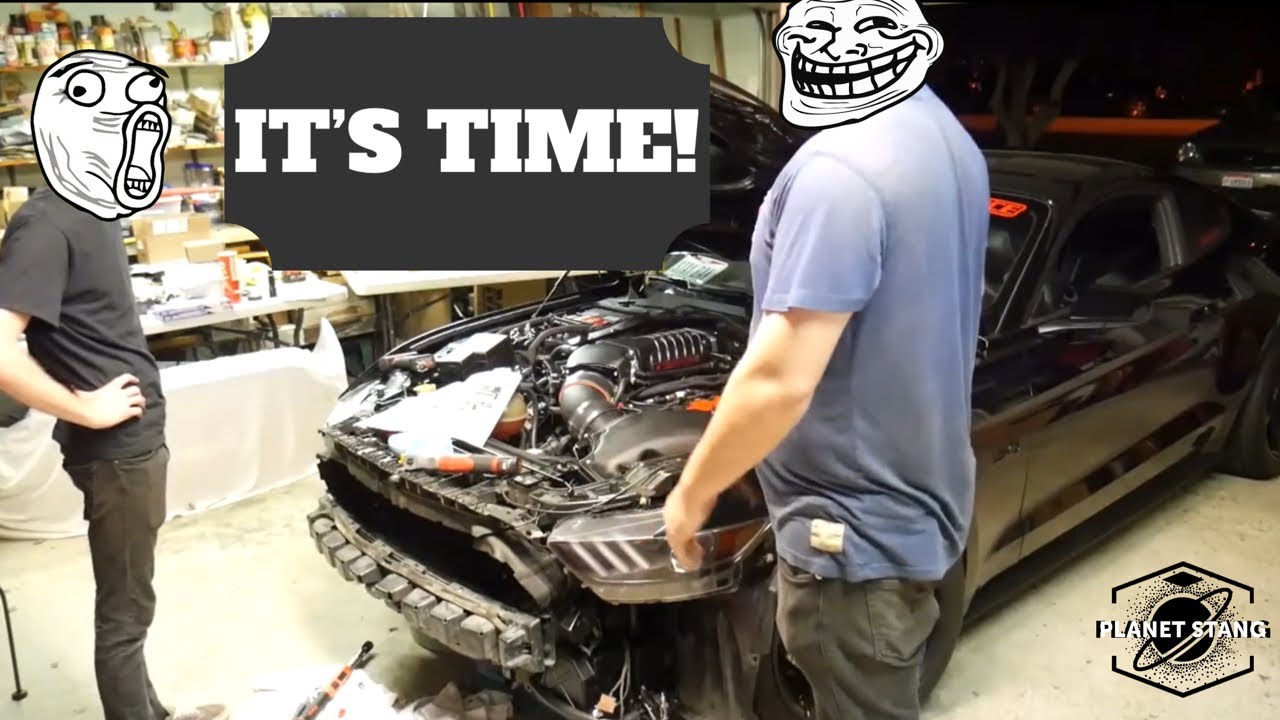 Whipple install PART 4 (FIRST START) - YouTube