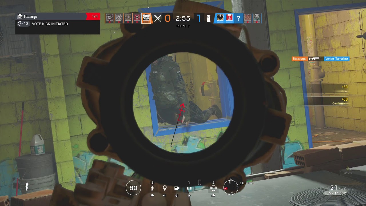 Tom Clancy's Rainbow Six® Vote Kick Ace - YouTube