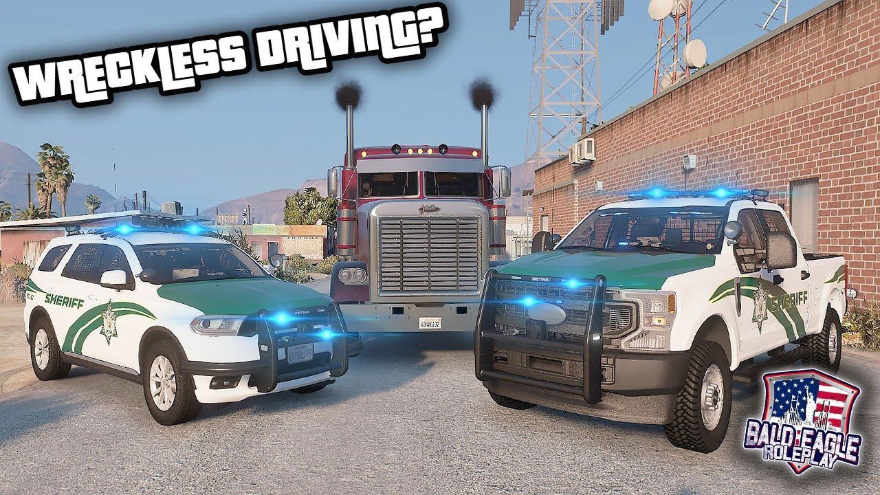 COPS TROLL WRECKLESS SEMI TRUCK DRIVERS!!! - GTA 5 RP - YouTube