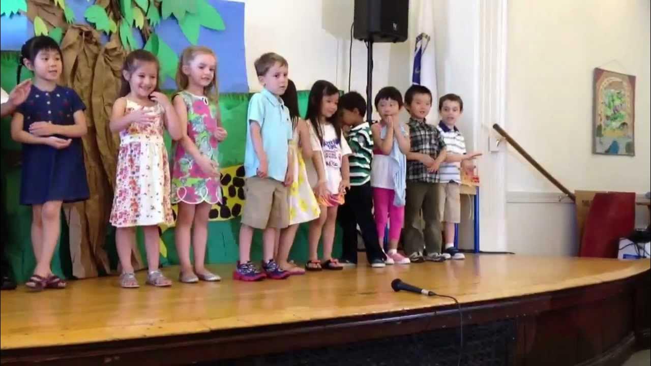 WMB preschool graduation 2012 sing sing a song - YouTube