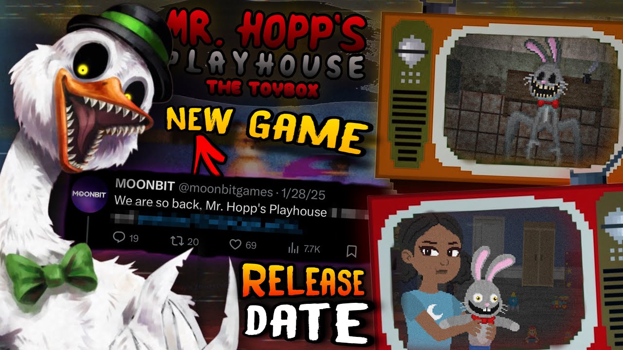 The Next Mr. Hopp’s Game REVEALED + New Characters, Steam Page, Release ...