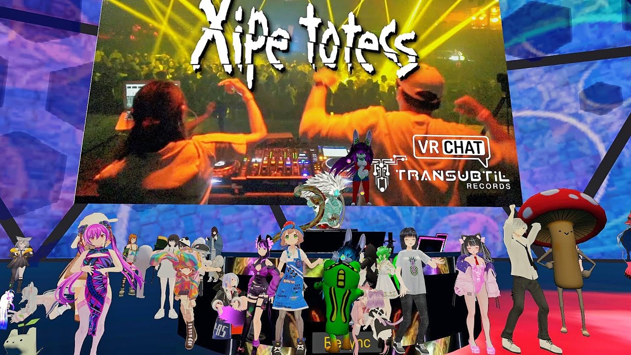 [Psytrance] DJ MIX by Waha-♪ on "PSY-APPLE" in VRChat(22/5/23) - YouTube