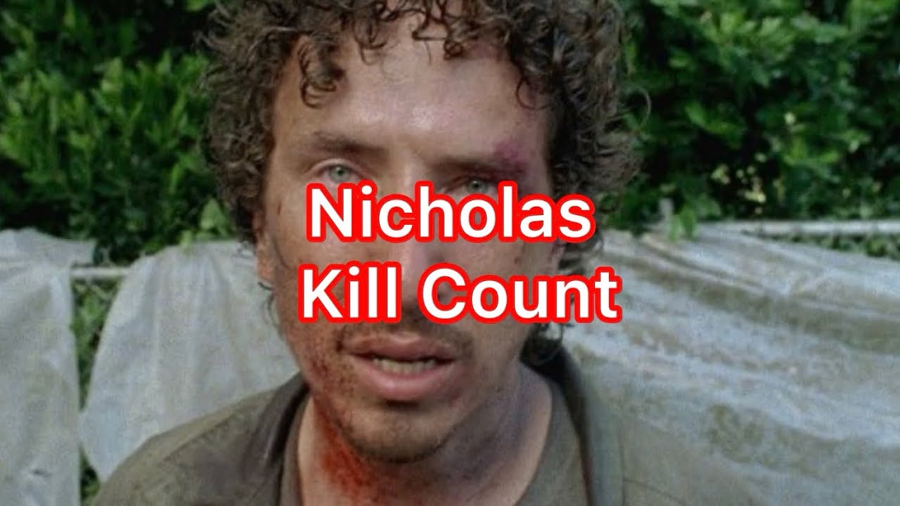 Nicholas Kill Count (The Walking Dead) - YouTube