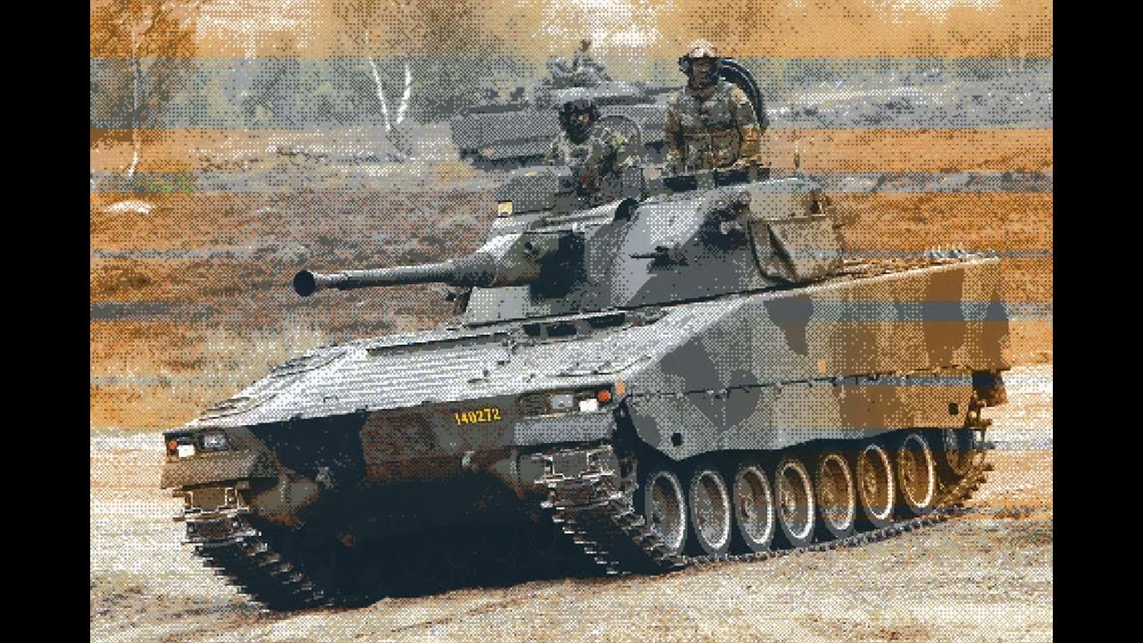 Stridsfordon 9040/56 (CV 9040 BILL) Demonstrationsvideo ljud-återskapning - YouTube