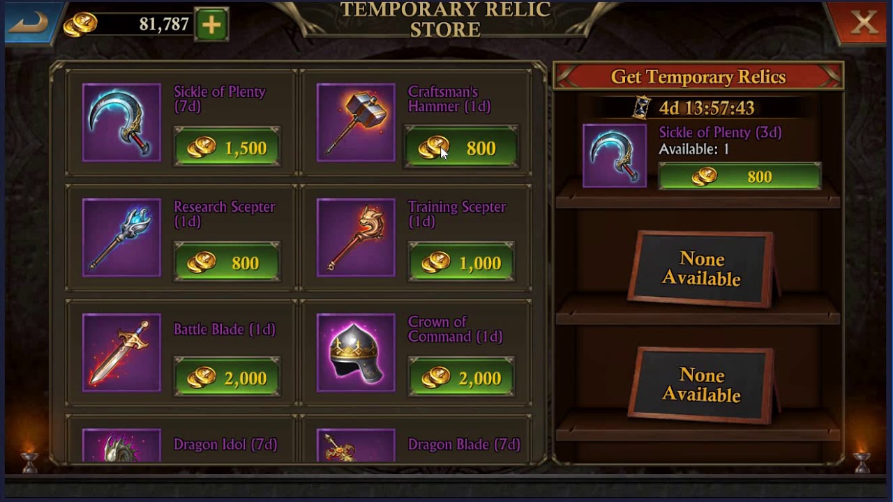 King of Avalon - Points Event - Build Your City - YouTube