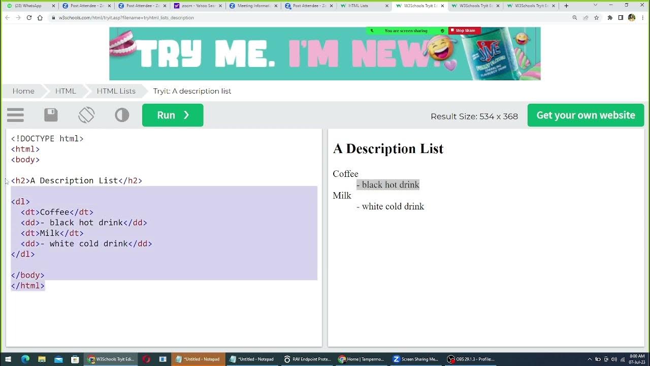 HTML,CSS,JAVA SCRIPT| LIST | LECTOR # 14 | PART I - YouTube