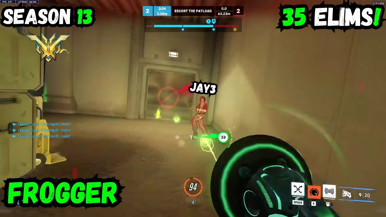 35 Elims! FROGGER | TOP 500 LUCIO | SEASON 13 | OVERWATCH 2 X MY HERO ...