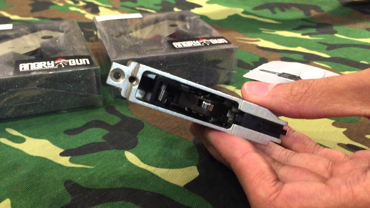 AngryGun CNC Adjustable Competitive Trigger Box for WE M4 GBB @jkarmy ...