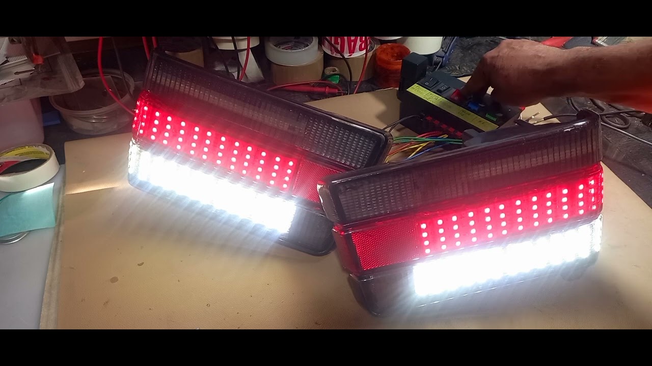 lanternas de leds para o chevette 86/93 - YouTube