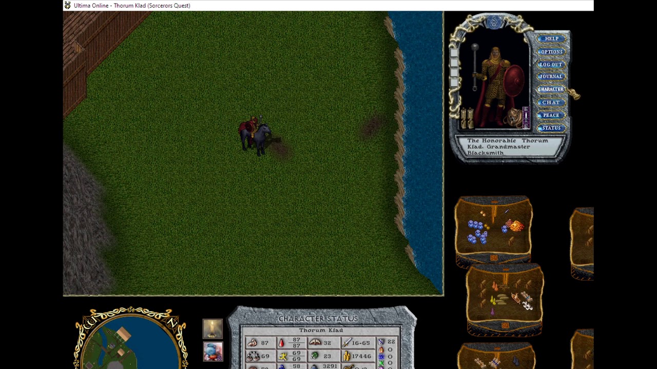 Sorcerors Quest (SQ) Character Gump - YouTube