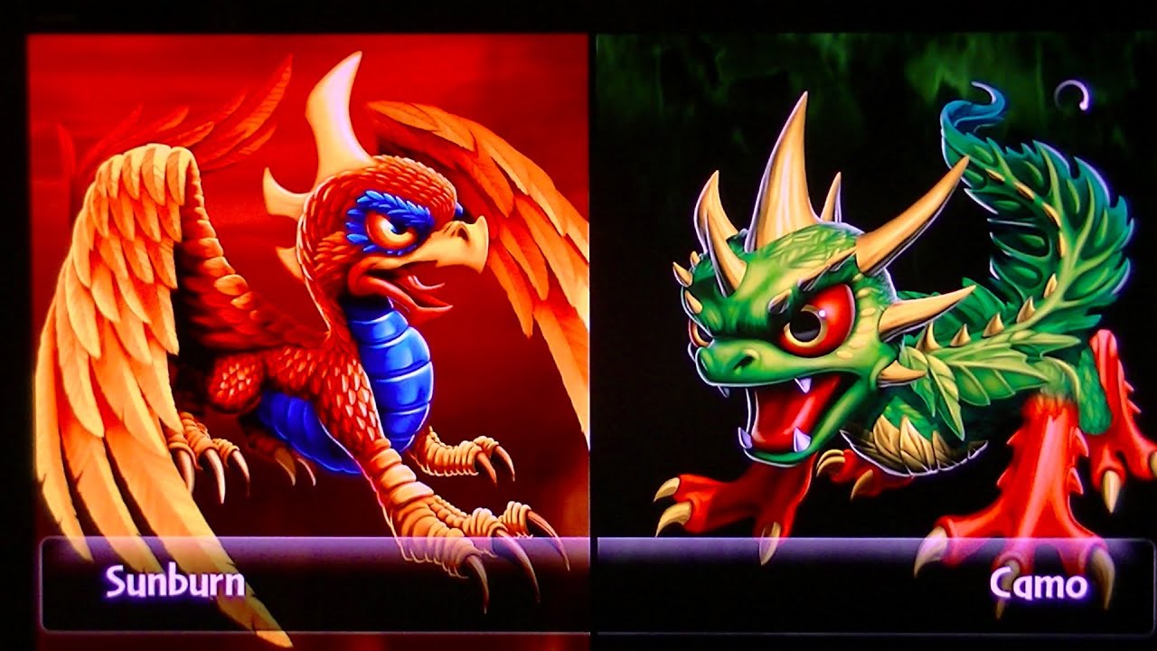 Sunburn Skylanders Giants