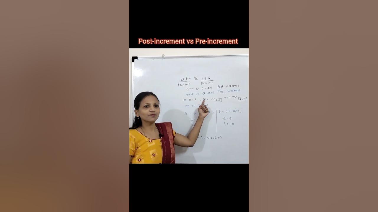 a++ vs ++a in C Programming| Post-increment vs Pre-increment| #shorts| #youtubeshorts |#viral ...