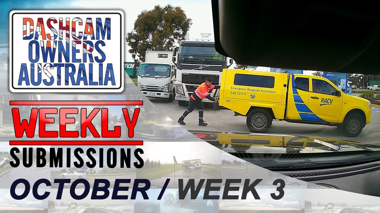 Dash Cam Owners Australia Weekly Submissions October Week 3 - YouTube