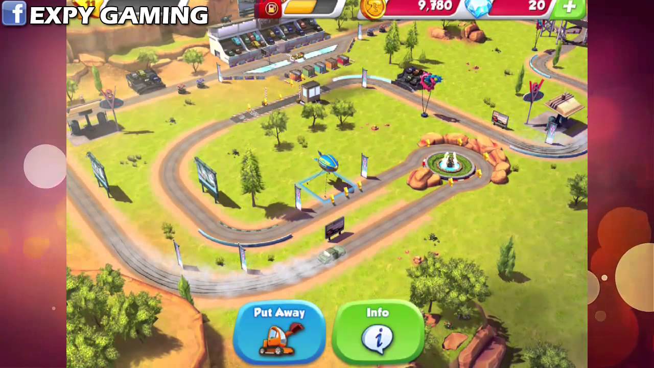 FLO CAR Race Gameplay in Cars Fast As Lightning Disney Pixar Gameloft ...