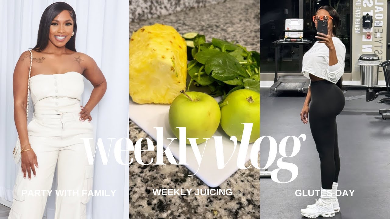 WEEKLY VLOG: LIVING A BALANCED LIFE + HOW I JUICE WEEKLY + BBL ...